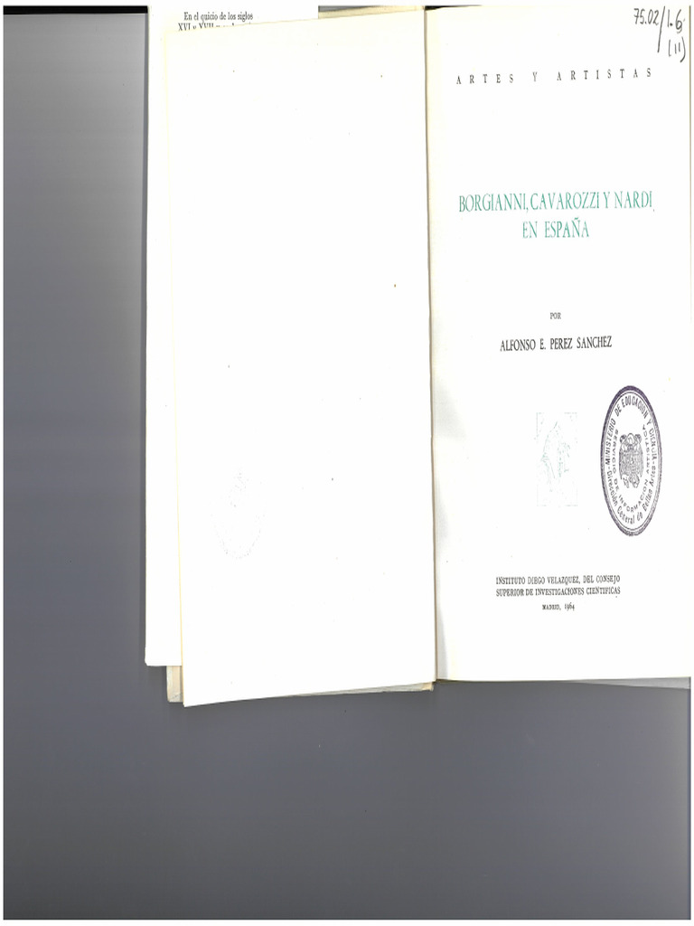 Borgianni, Cavarozzi y Nardi en España - Rotated | PDF