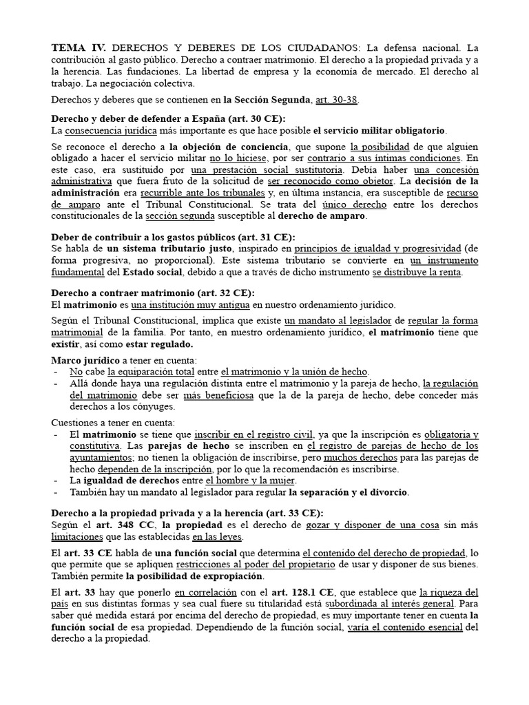 Tema IV Consti | PDF