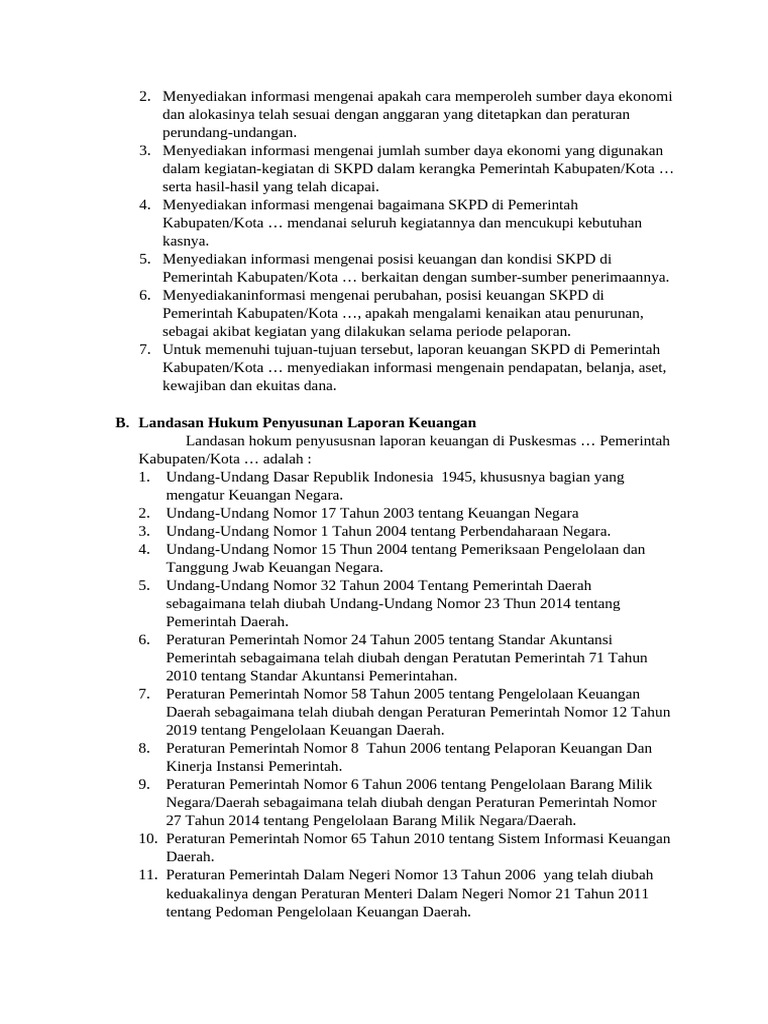 Modul Penyusunan Dokumen Blud Hal 165-170 | PDF