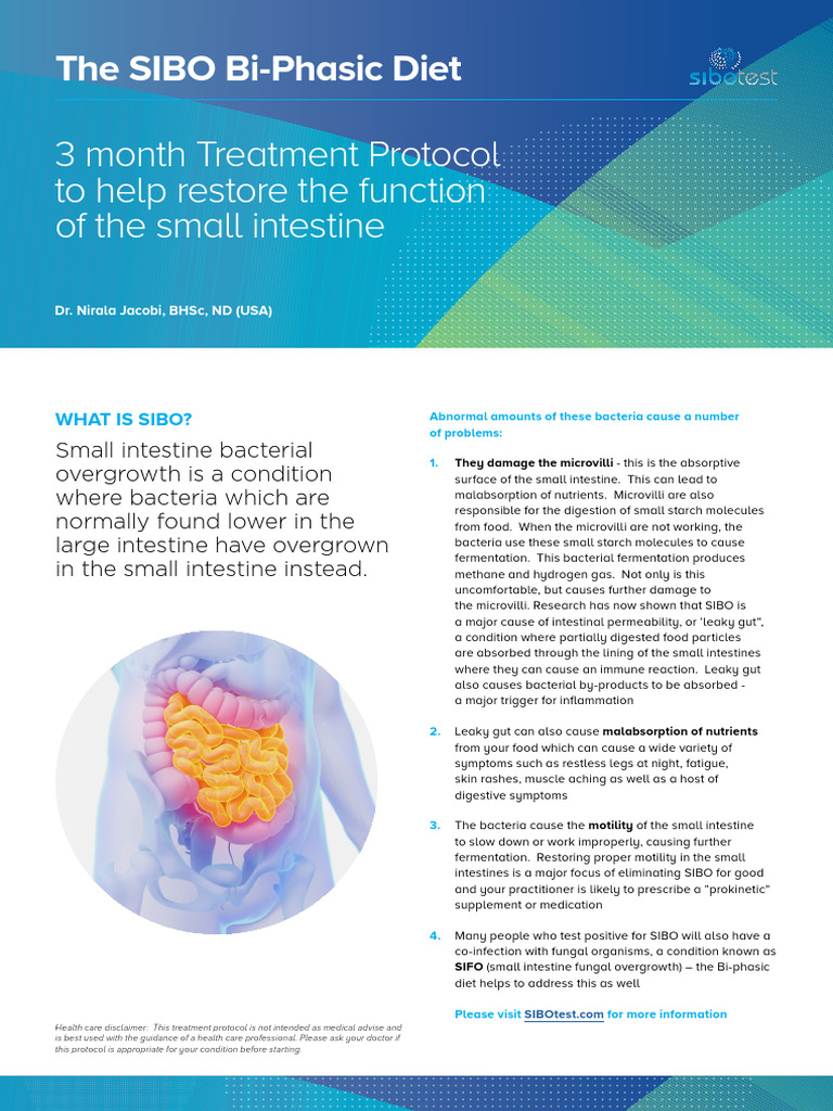 SIBO Diet FINAL-2 | PDF