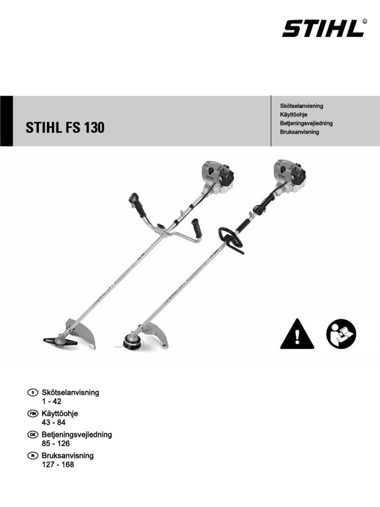 DVS STIHL ZBA fs130 | PDF