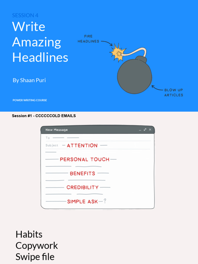 How To Write Amazing Headlines | PDF