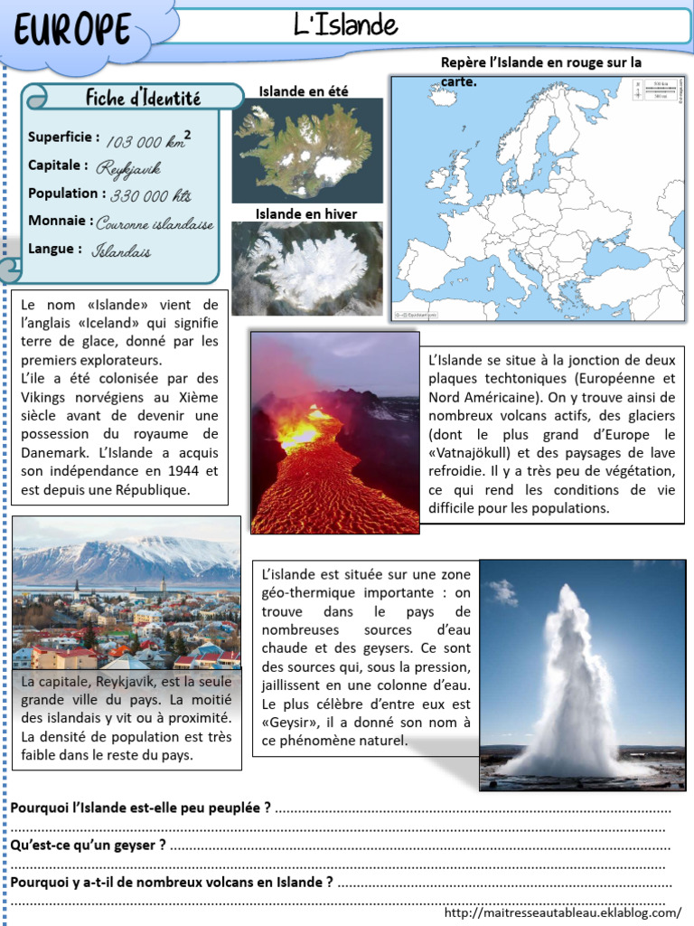 TDM 1 Europe Fiches Eleves v2b | PDF