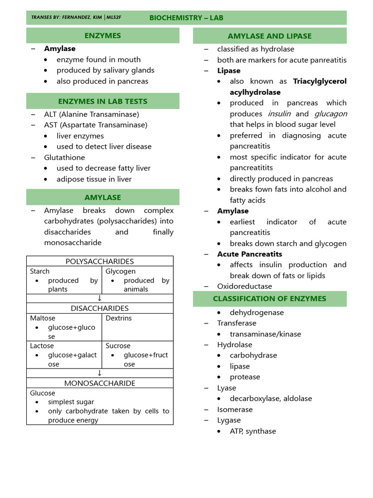 Biochem - Lab 2 | PDF