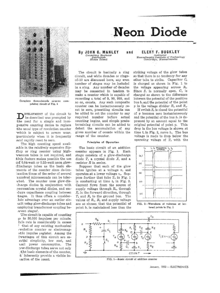 Neon Ring Counter | PDF