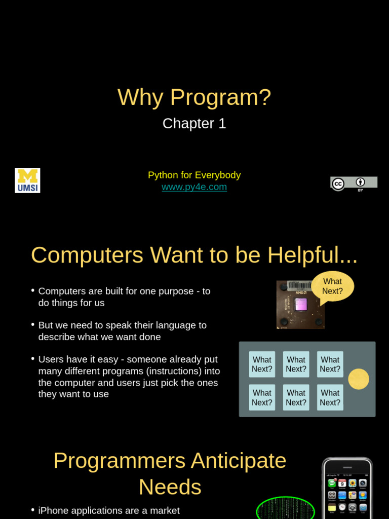 Pythonlearn 01 Intro L3 | PDF