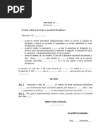 Model Decizie Suspendare Concediu Crestere Copil | PDF