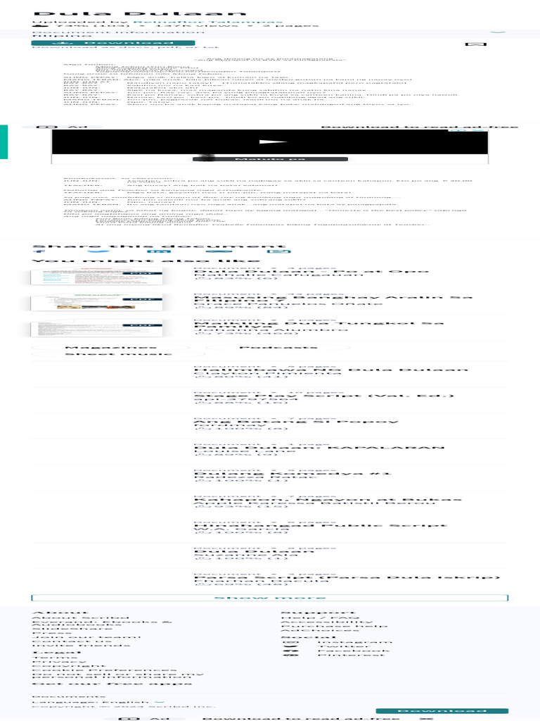 Dula Dulaan PDF | PDF