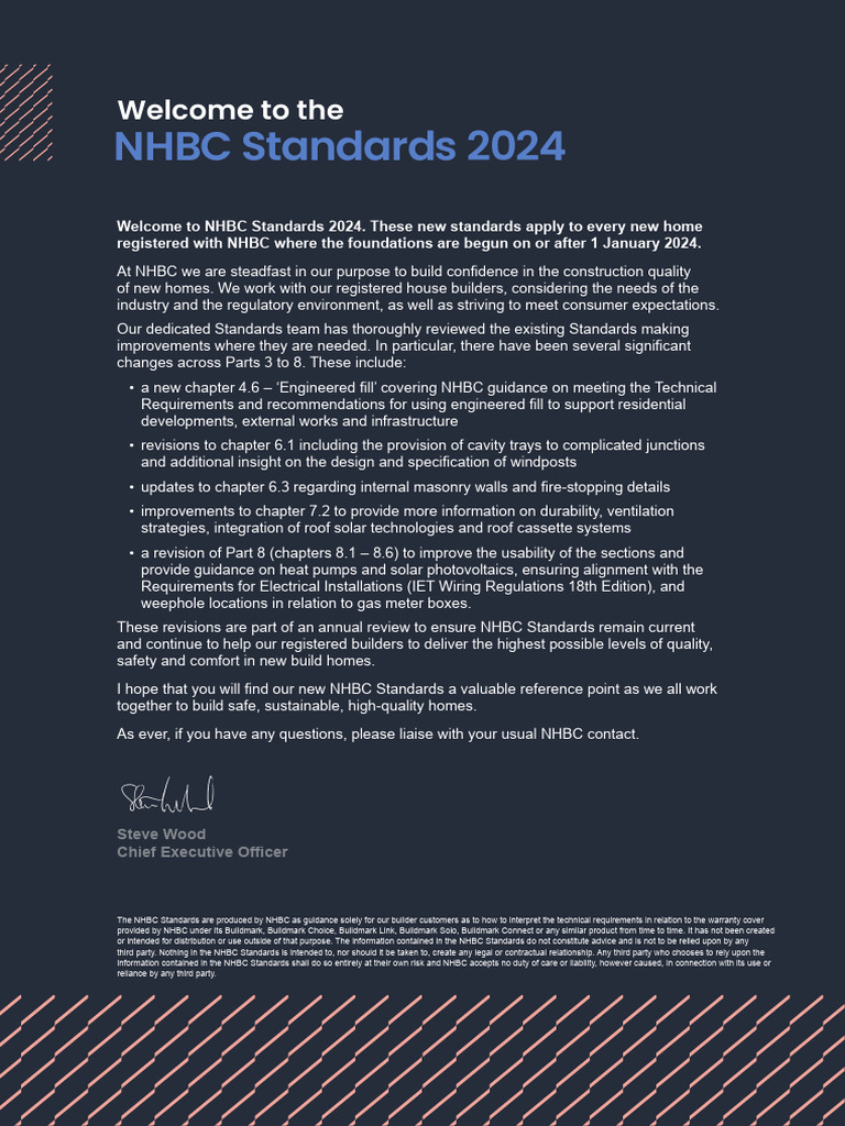 NHBC Standards 2024 1 | PDF