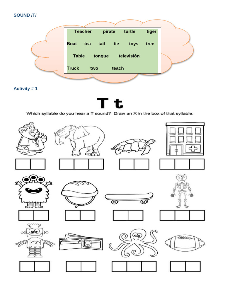 Phonics Activities | PDF