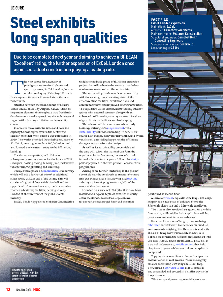 ExCeL London Expansion | PDF