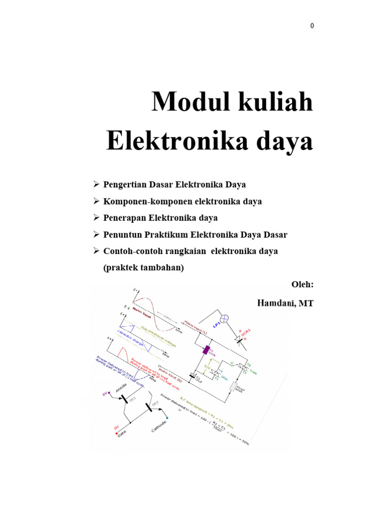 Modul Elektronika Daya | PDF