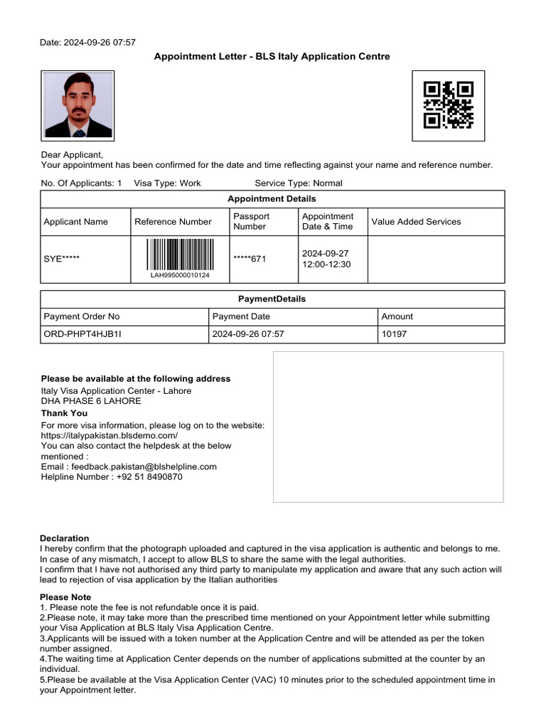 Appointment Letter | PDF