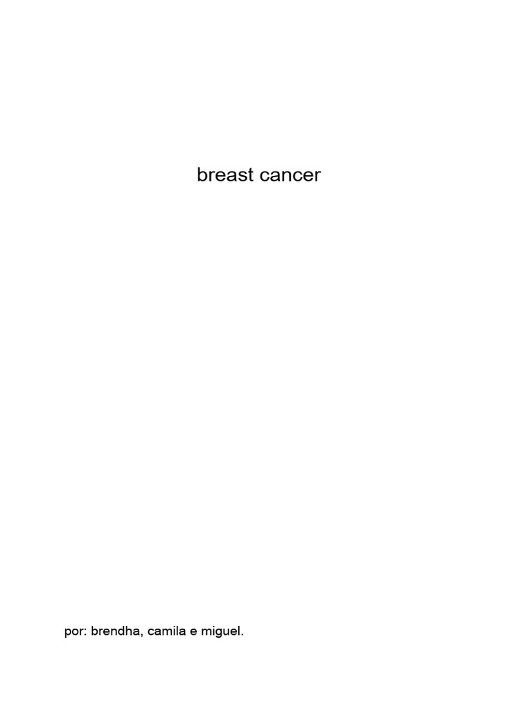 Breast Cancer | PDF