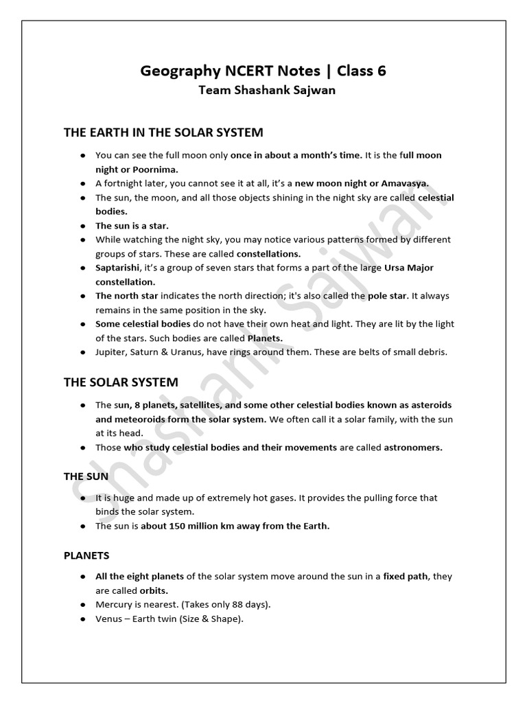 Geo 6 | PDF