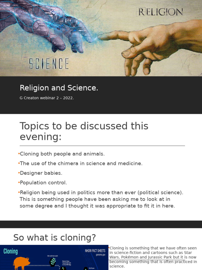 Religion and Science | PDF