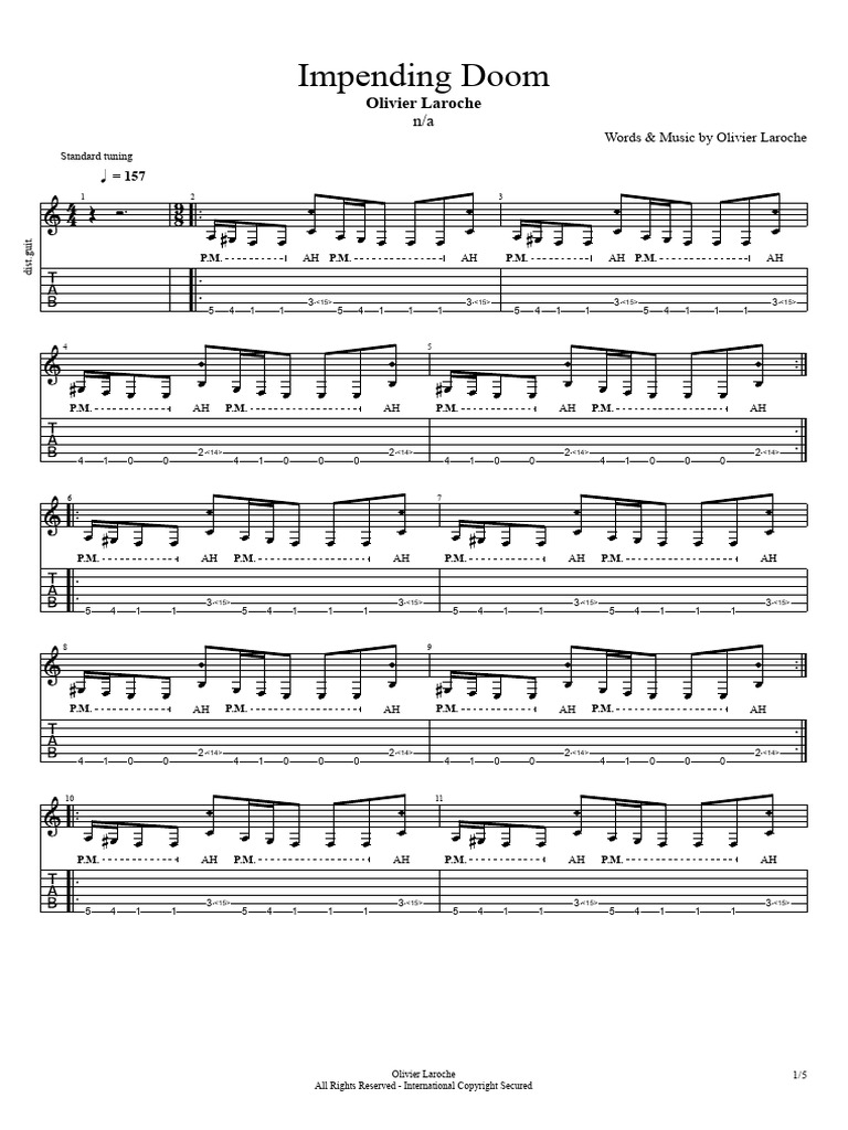 1 (The) - Impending Doom | PDF