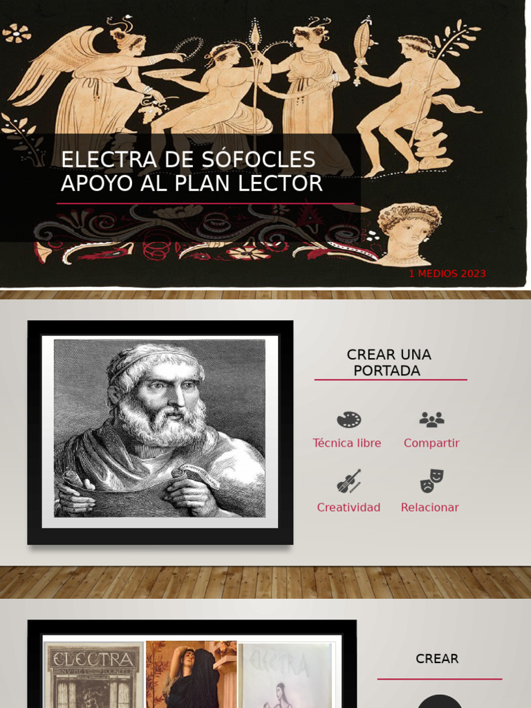 Electra de Sófocles APOYO AL PLAN LECTOR | PDF