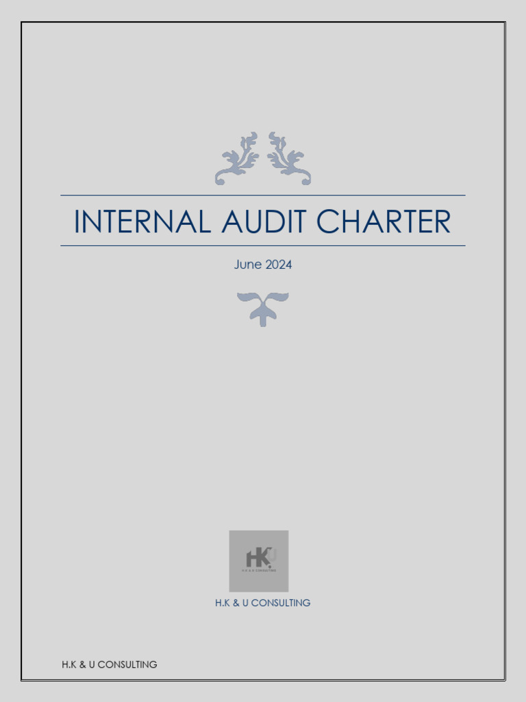 Internal Audit Charter | PDF