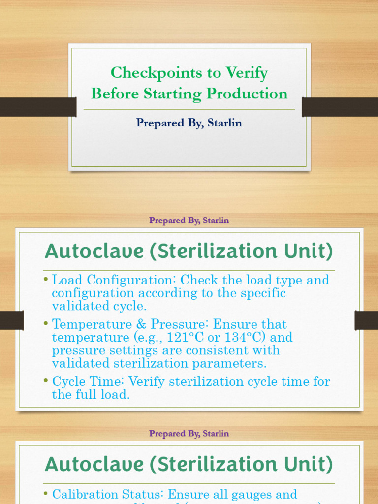 General Checkpoints For All Machines Pdf 