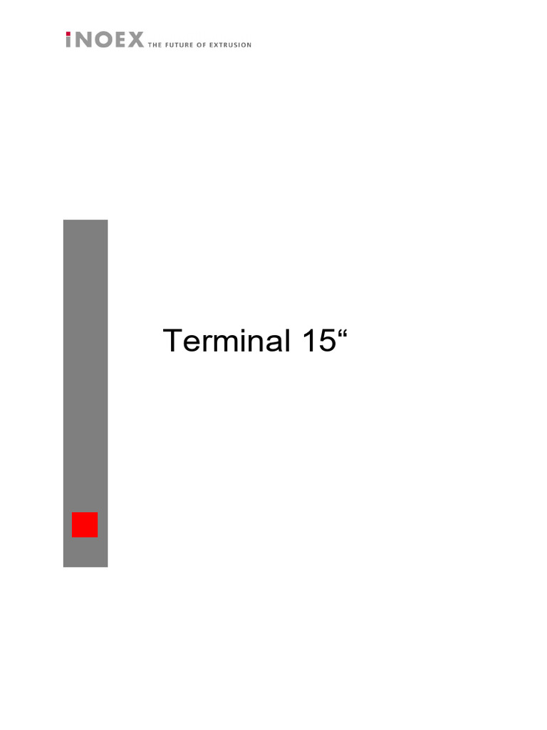 Terminal Syslogic 15 Eng | PDF