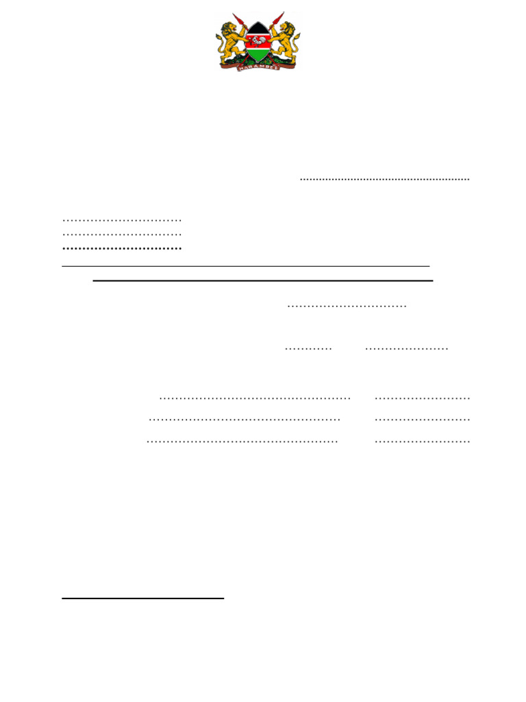 Bank Signatory Form Blank | PDF