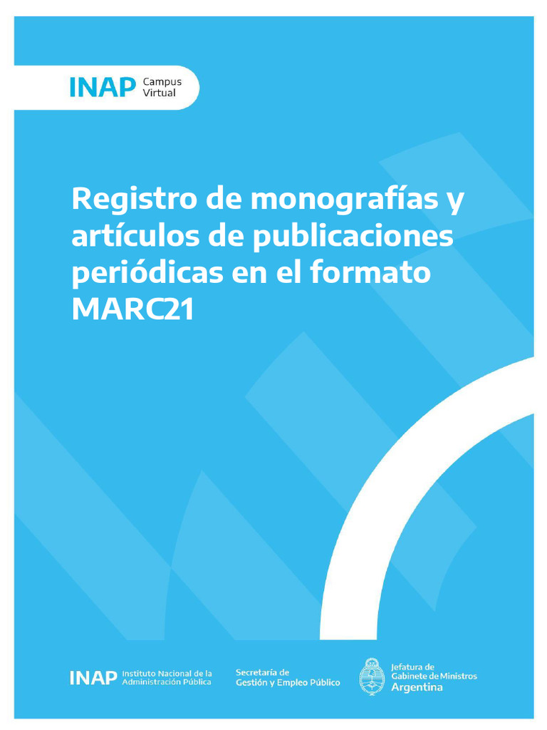 Introducción Al Formato MARC 21 | PDF