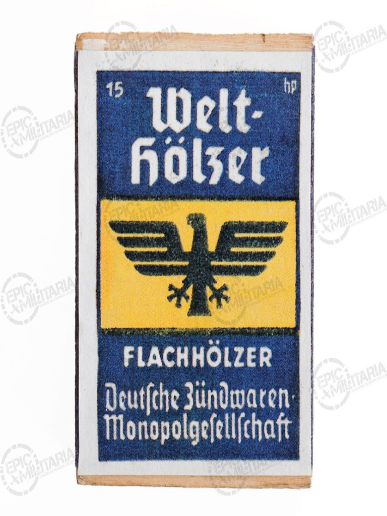 8503-Ww2 German Welt-Holzer Matches-3 1 | PDF