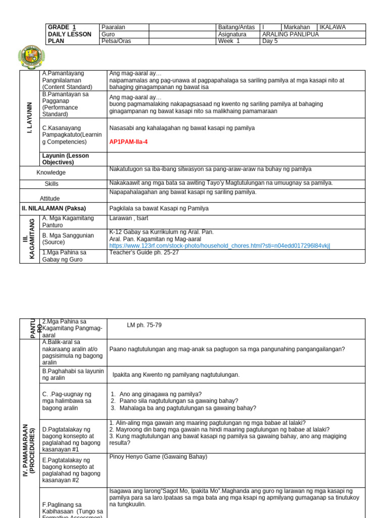Ap-Dll Week1 D5 | PDF
