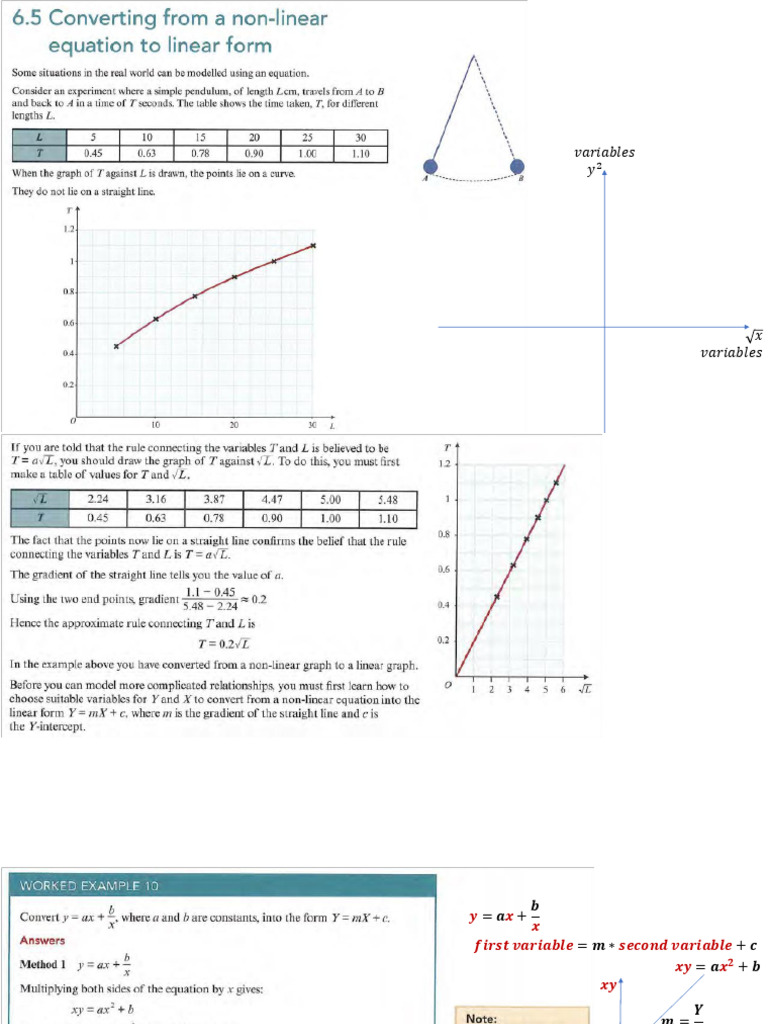 A Math 6.5, Linearization | PDF