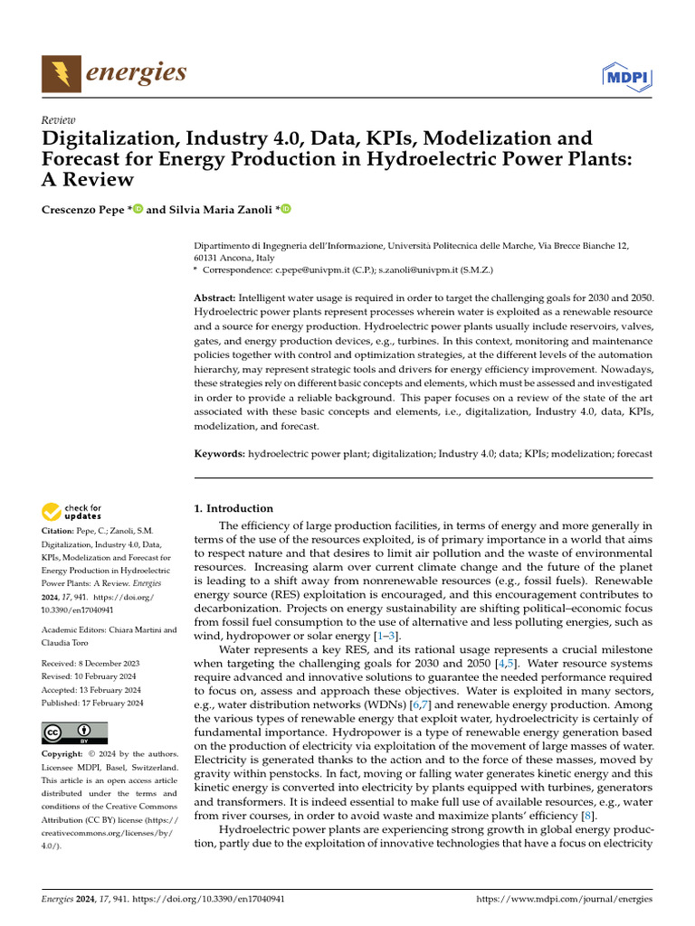 Digitalization Industry 40 Data KPIs Modelization | PDF