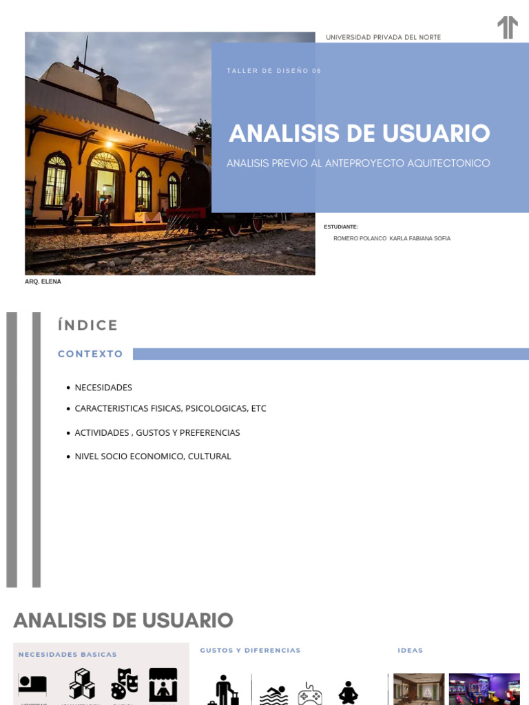 Analisis de Usuario - Romero Polanco | PDF