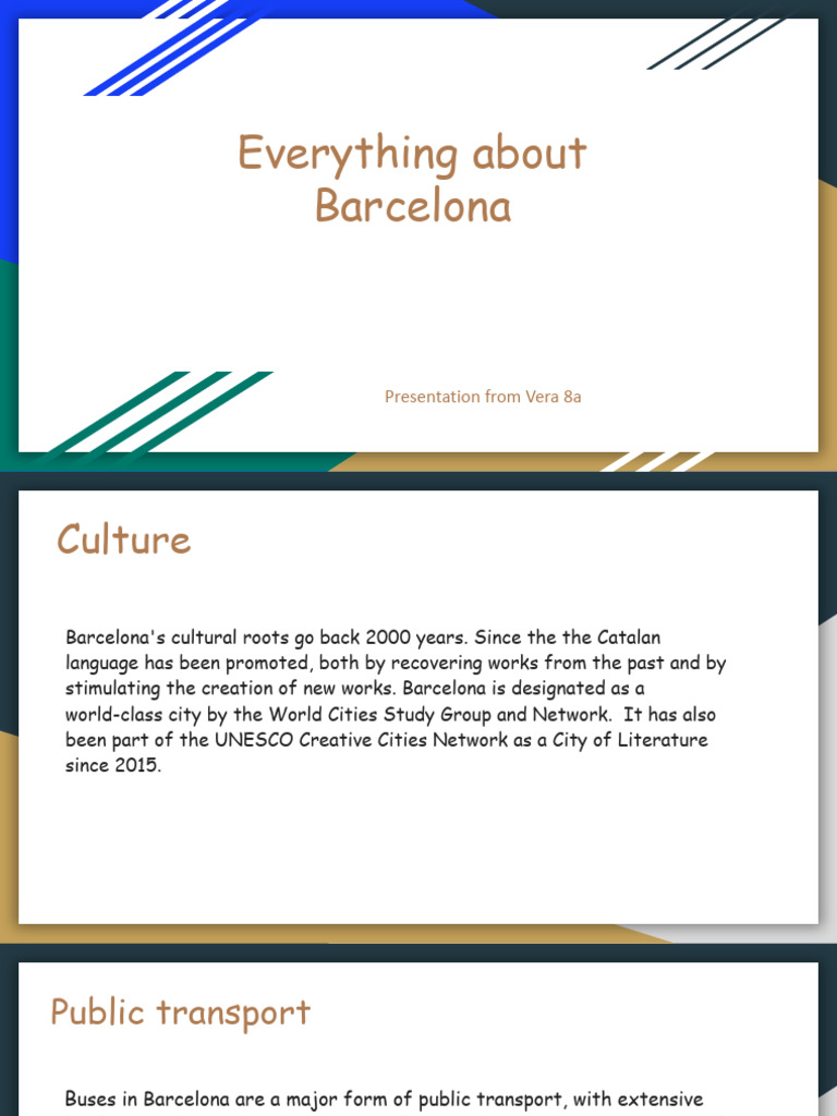 Everything About Barcelona | PDF