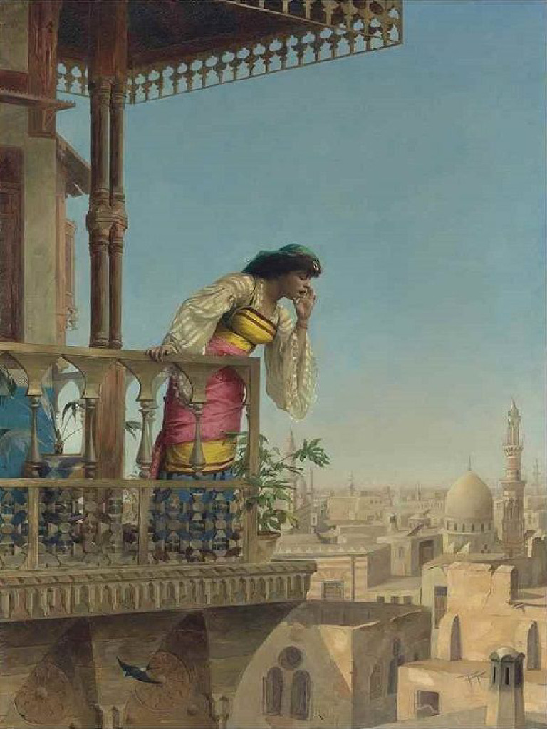 Theodoros Rallis - On The Balcony, Cairo (1880) - MutualArt | PDF