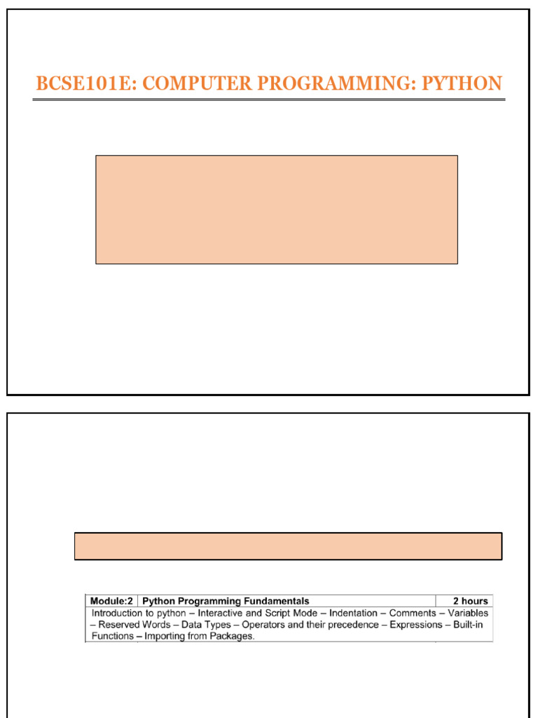 FALLSEM2024-25 BCSE101E ETH VL2024250107671 2024-08-10 Reference-Material-I | PDF | Data Type ...