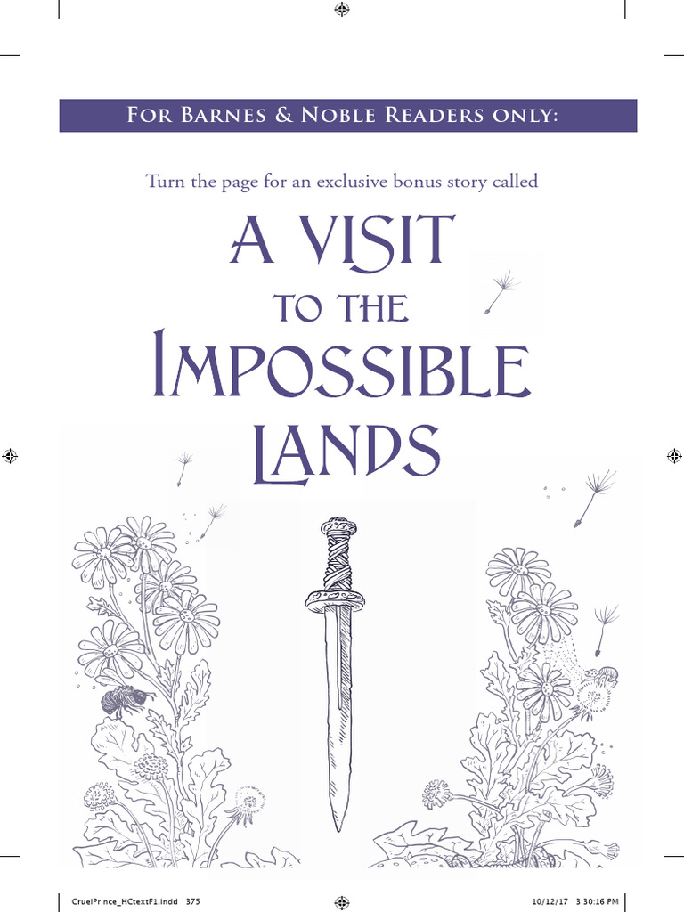 Holly Black - A Visit To The Impossible Lands (Z-Lib - Io) | PDF