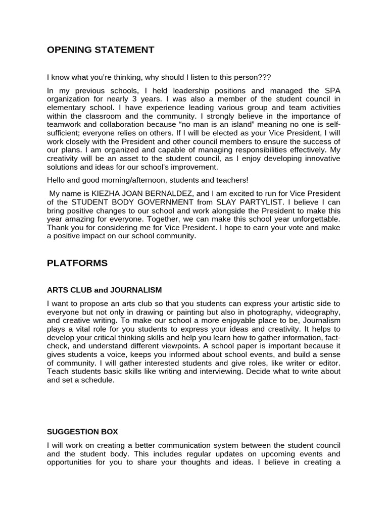 Vice President 1 | PDF