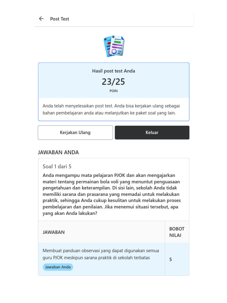 Guru - Kemdikbud.go - Id Sertifikasi-Pendidik Topik SJT Topik 108&sjt 25 | PDF