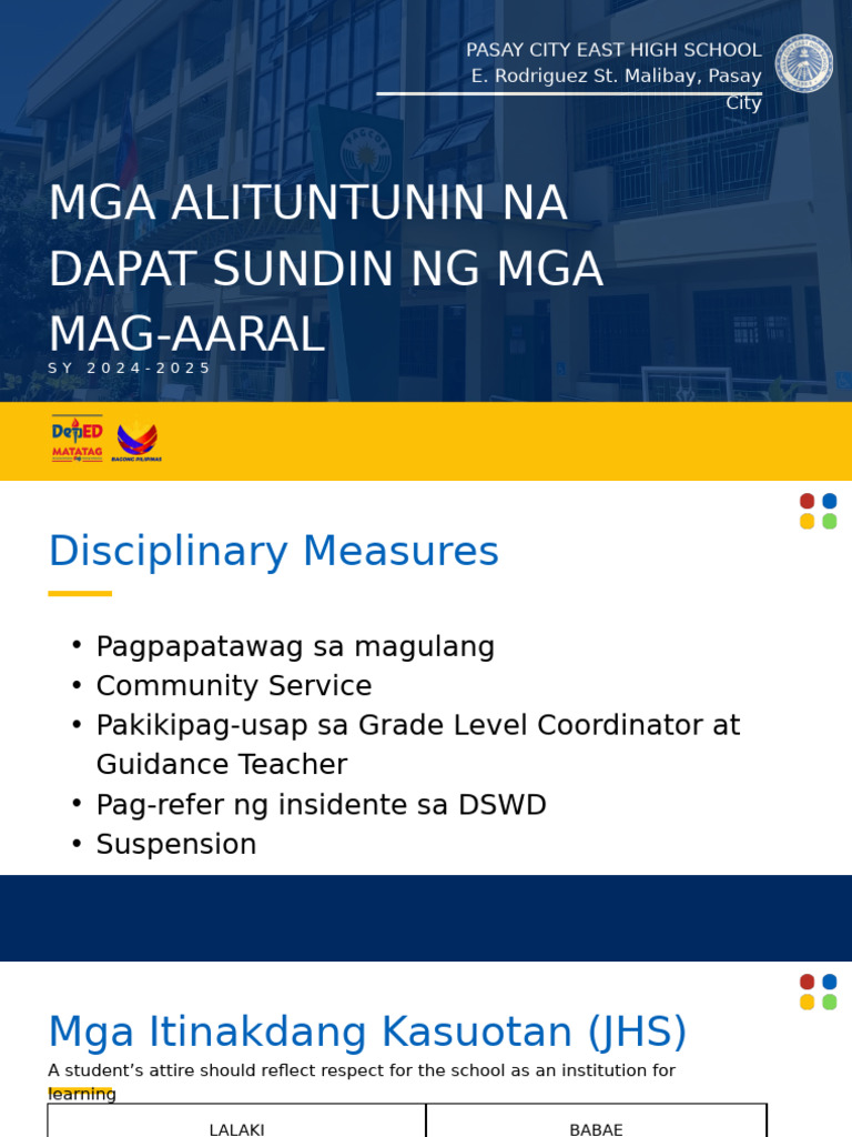 ALITUNTUNIN SY24 25 - Guidance | PDF