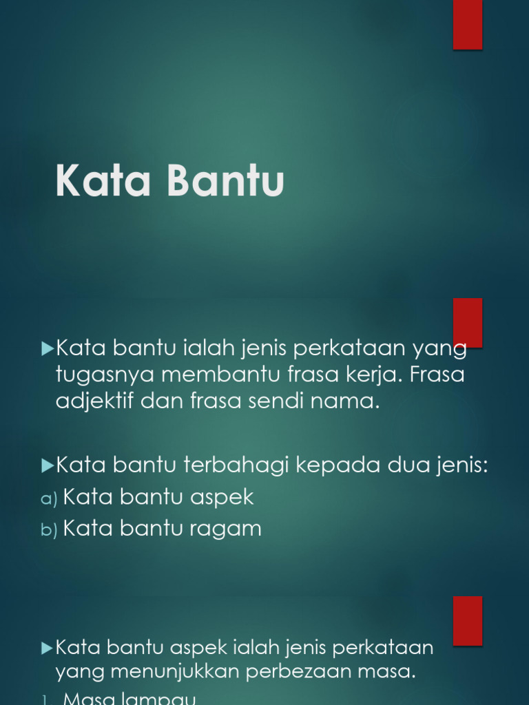 Kata Bantu | PDF