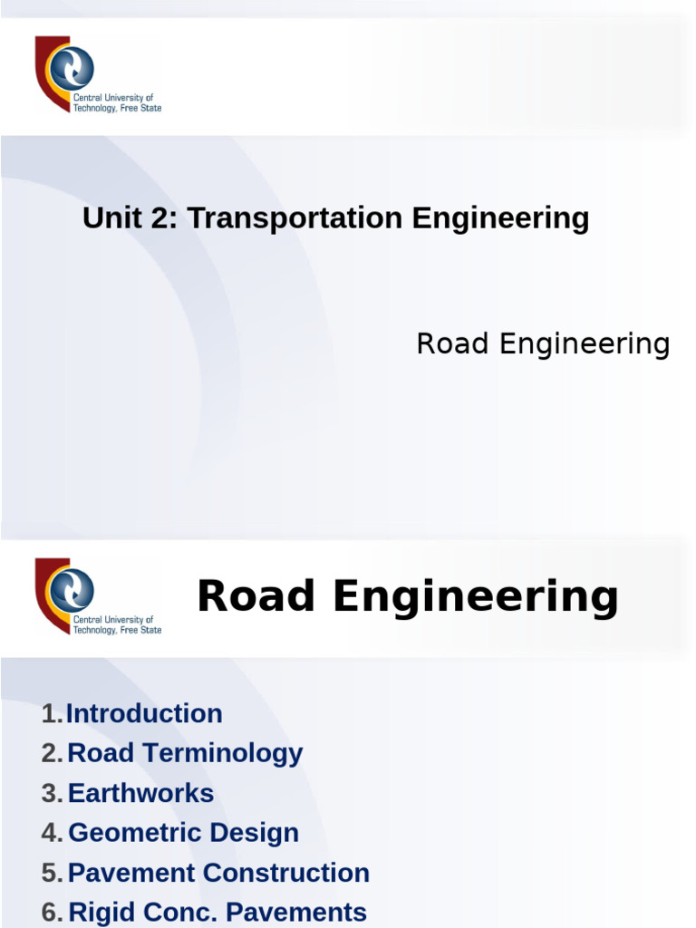 Road Engineering Fundamentals Guide | PDF | Road Surface | Technology ...