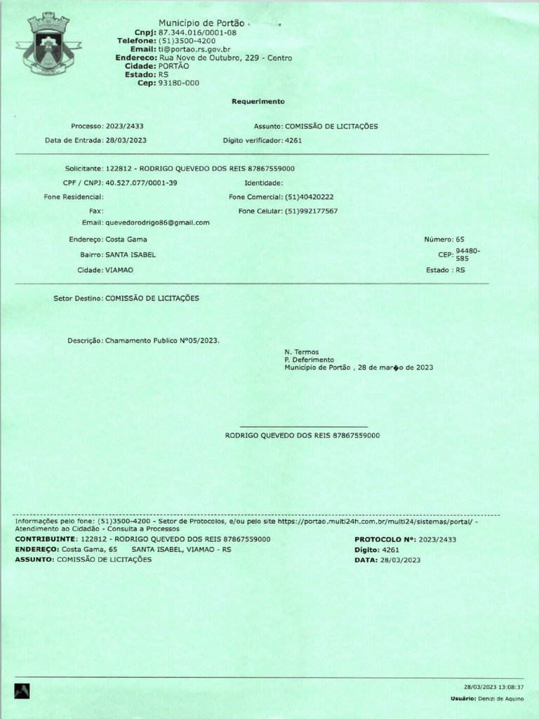 01documentos Rodrigo Quevedo | PDF