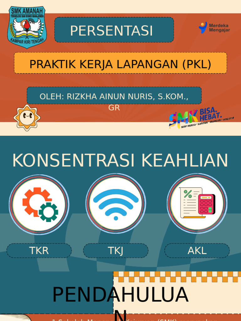 Materi Pembekalan PKL Rizkha Ainun Nuris | PDF
