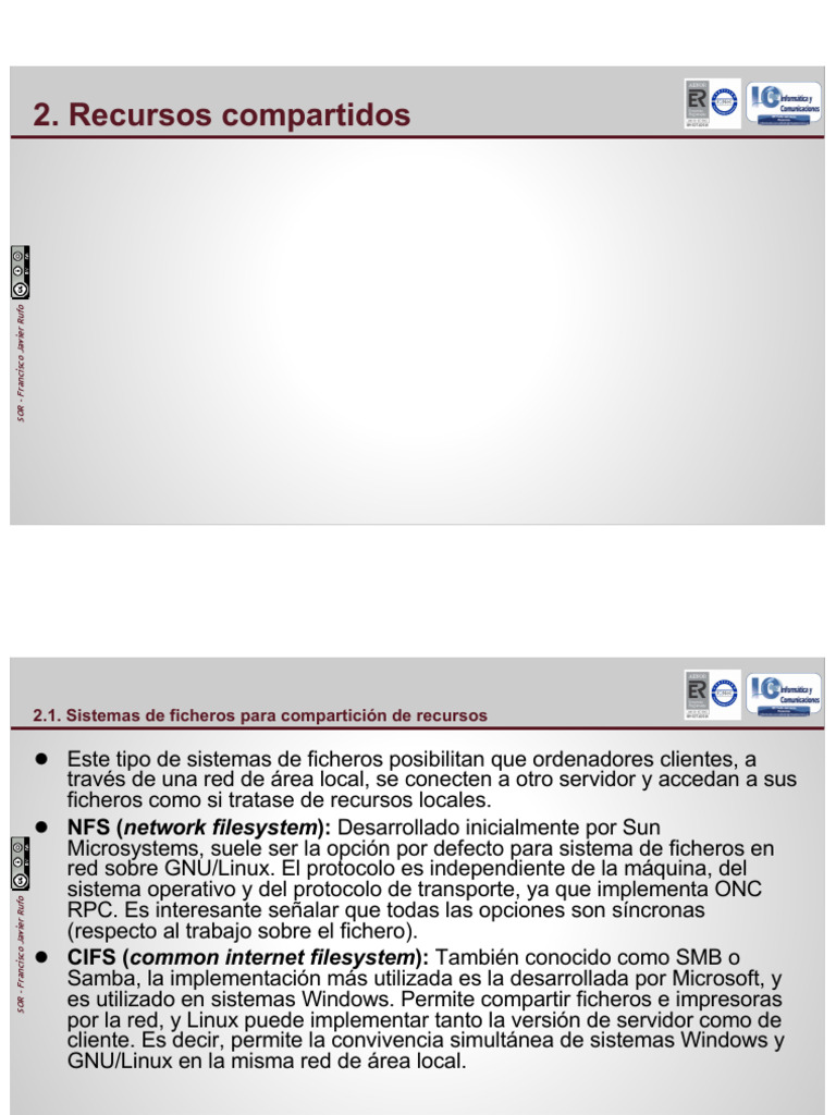 Recursos Compartidos | PDF