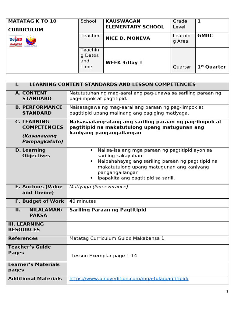GMRC LP WEEK4 - Day2 | PDF