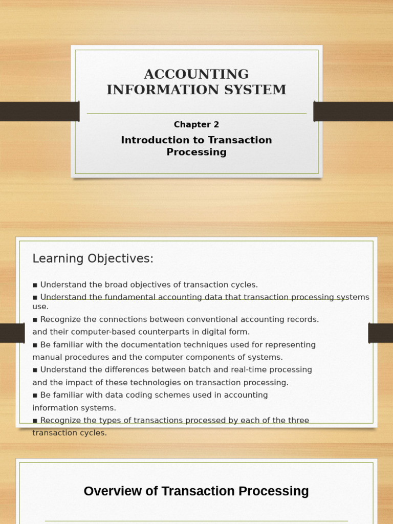 Accounting Information System - Reporting | PDF