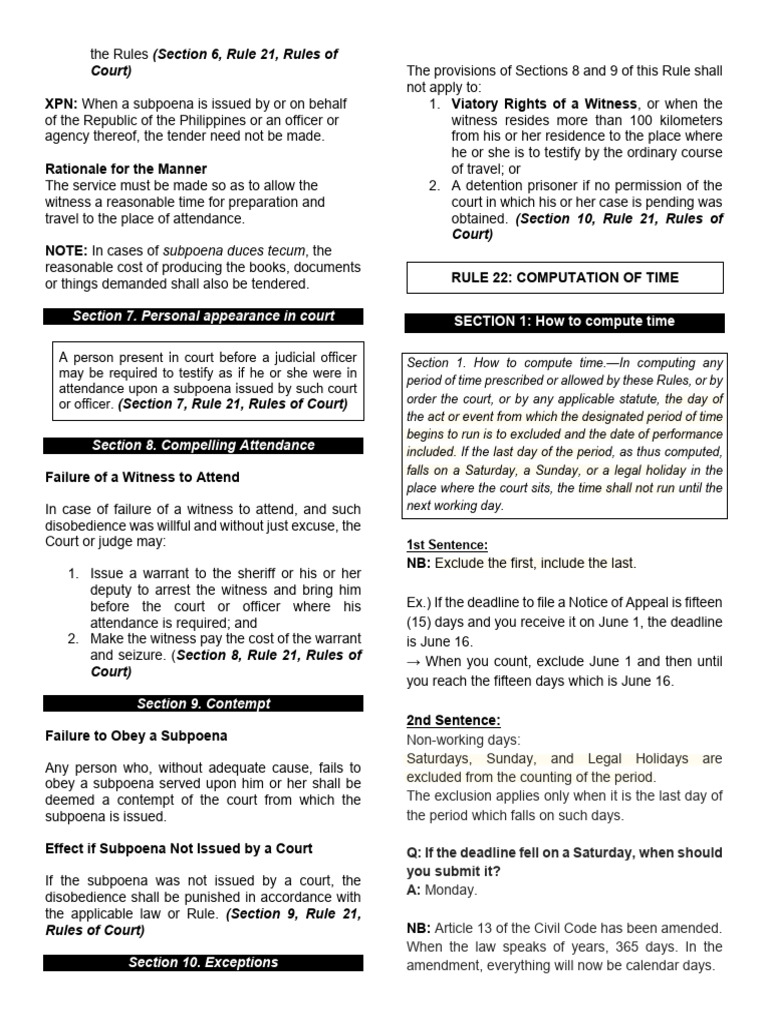 Ust 2B Civpro Reviewer Finals | PDF