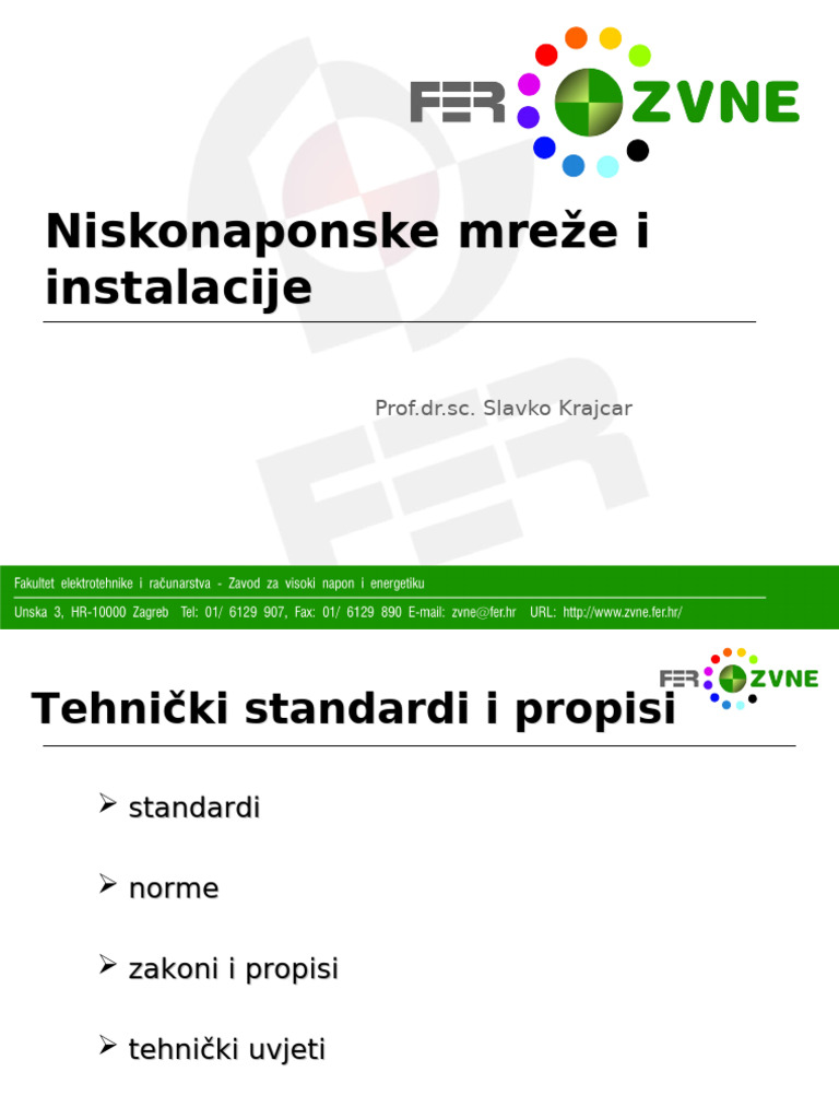 Niskonaponske Mreze I Instalacije 06 HRV | PDF