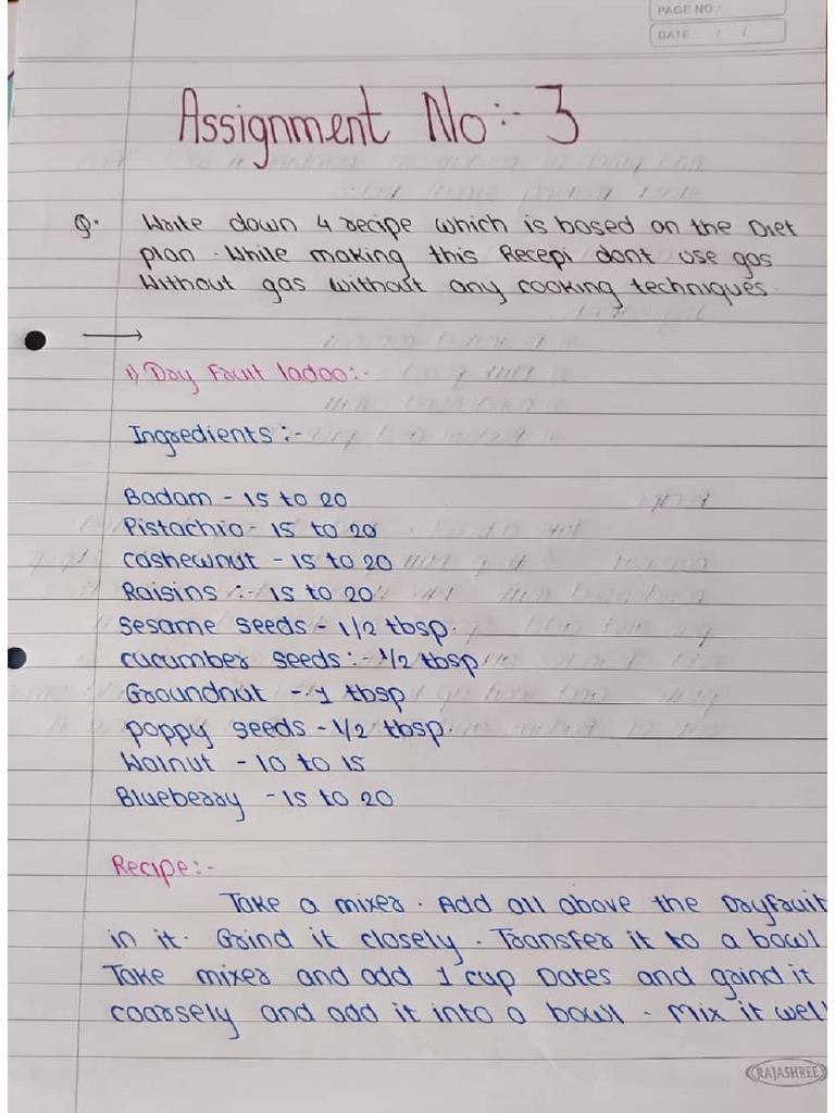 Food Production Assignment No 3 | PDF