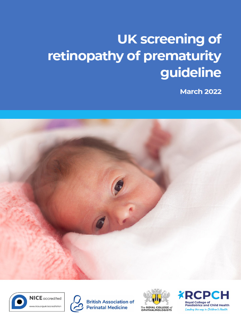 ROP Screening Guideline Mar 2022 With Alert | PDF